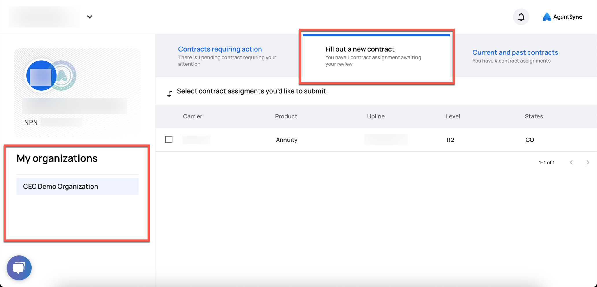 Managing Contract Tasks